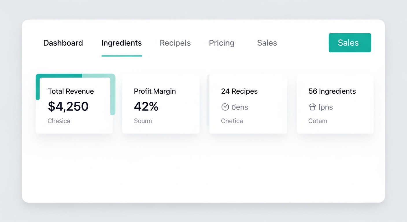 Menu Money Map - Menu Costing & Pricing Tool
